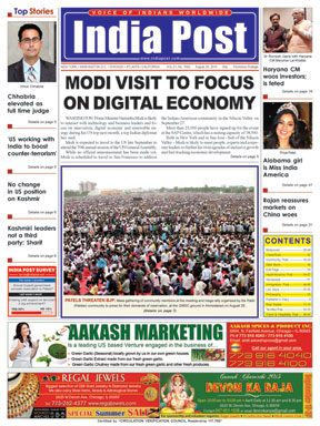India Post E-paper Edition August 28, 2015 - IndiaPost NewsPaper