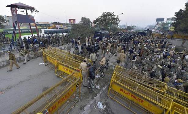 Traffic On Delhi Border Areas Affected As Farmers' Protest Enters ...